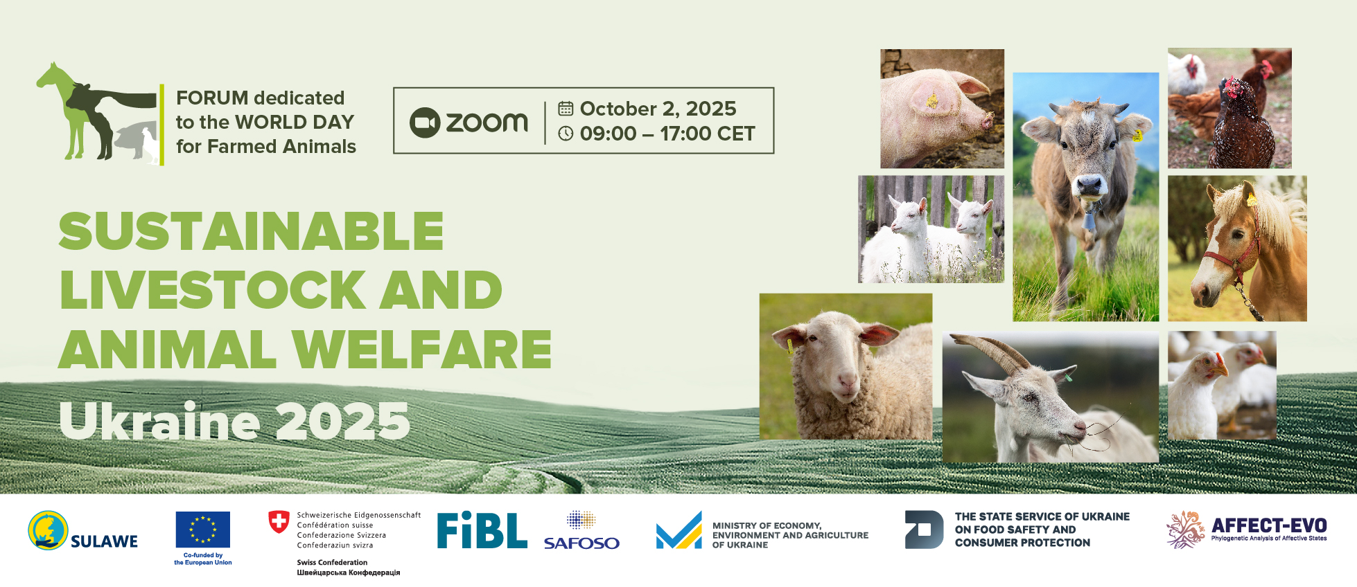 Sustainable Livestock Production and Animal Welfare